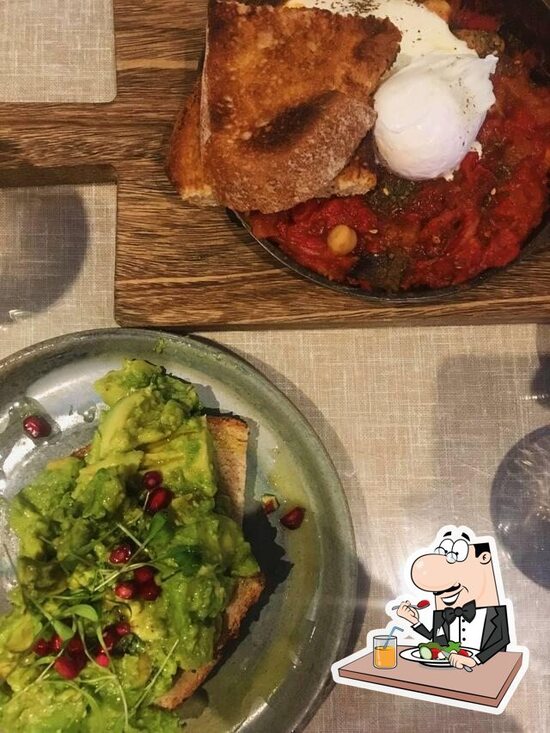 Carta del café Farm Girl, Londres, 59A Portobello Rd