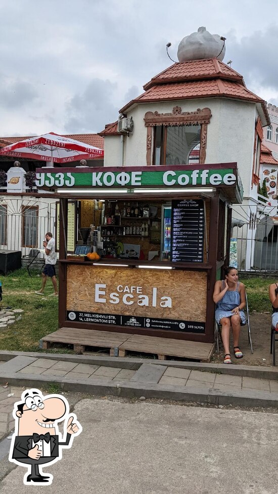 Speisekarte von Cafe Escala, Batumi, JJP4+6FR