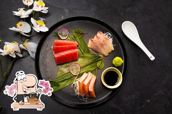 Menu at Sushi lab restaurant, Belmore