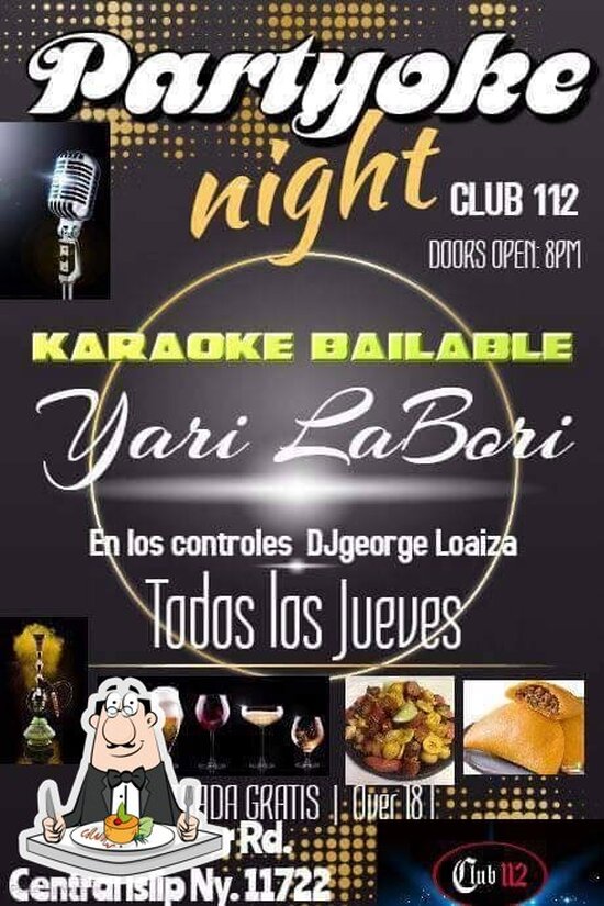 Club 112, Central Islip - Restaurant menu, prices and reviews
