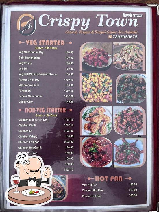 Crispy town, Pune - Restaurant menu, prices and reviews
