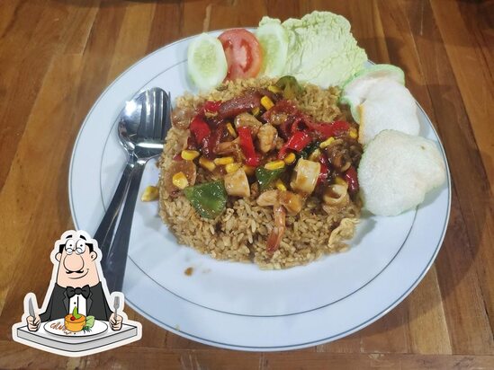 Menu at BCi Nasi Goreng Seafood restaurant, West Jakarta, RT.7/RW.14