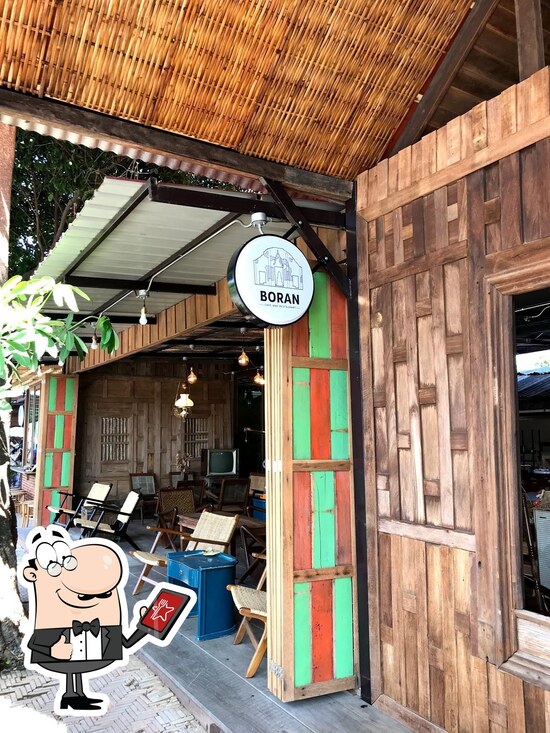 Menu at BORAN Cafe and Restaurant, Phra Nakhon Si Ayutthaya