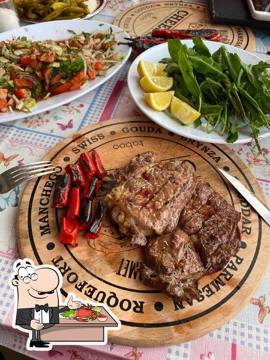 Menu at Baydar Kebap, Mersin