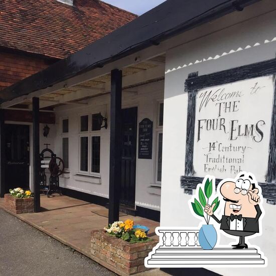Carta del pub y bar The Four Elms Inn, Edenbridge