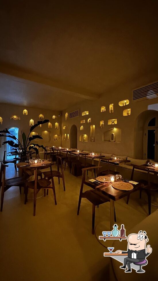 Menu at Otto restaurant, Marrakesh