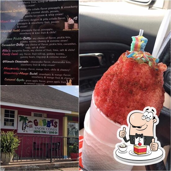 Gabby's Snow Cones in Rosenberg - Restaurant menu and reviews