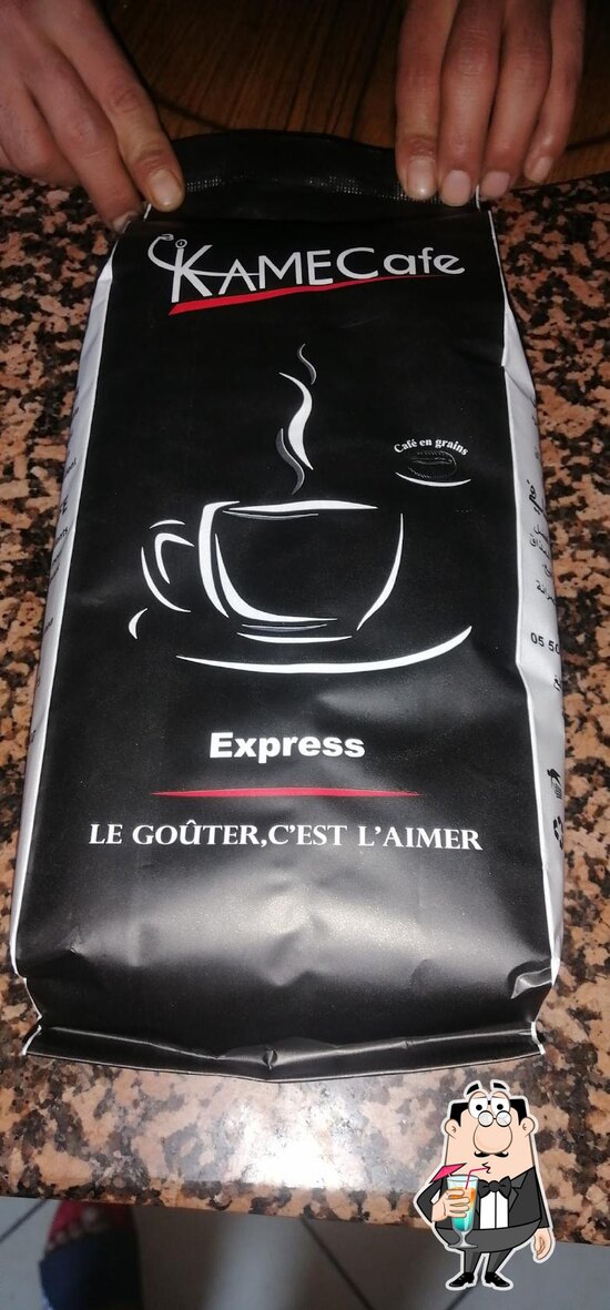 Menu au مقهى الياقوت café, Ksar el-Kebir
