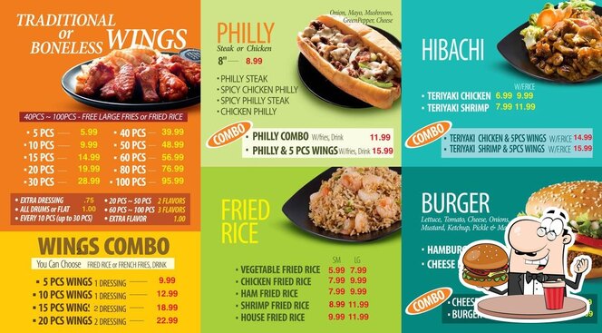 Super Wings & Philly in Jacksonville - Restaurant menu and reviews