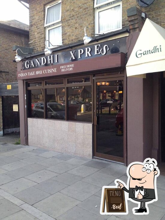 Menu at Gandhi Express restaurant, London, 710 Chigwell Rd
