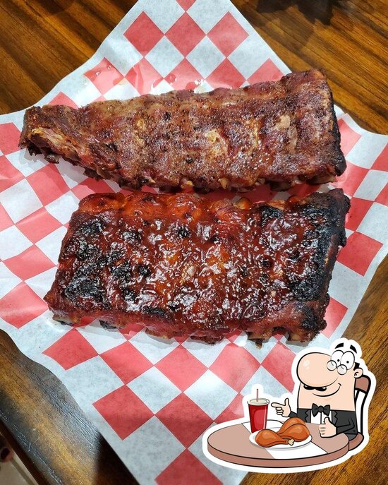 Menu at Lil Bros' BBQ, Houston