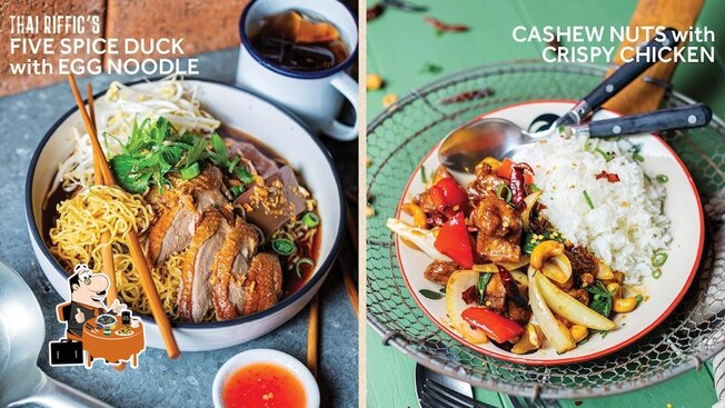 Menu at Thai Riffic on Street Westfield Sydney restaurant, Sydney, 5003 ...