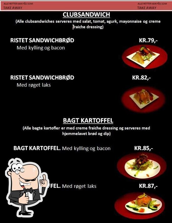Menu at Cocco Bello pizzeria, Randers