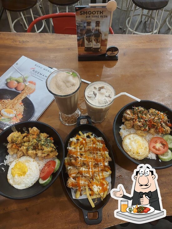 Menu at Rumah Juragan Cafe, South Jakarta