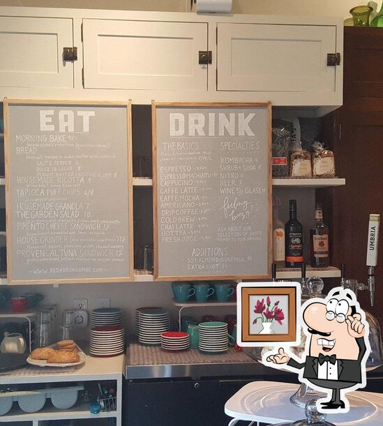 Menu at Red Arrow Coffee & Cafe, Seattle
