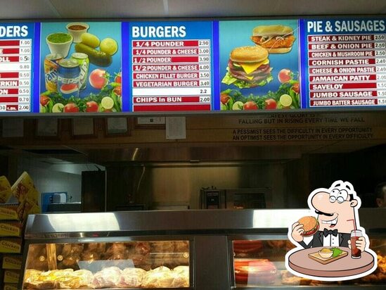 Menu at Blue Sea Fish Bar, London, 81 Elmers End Rd