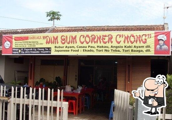 Menu at Dim Sum Corner C'Nong restaurant, Bandung