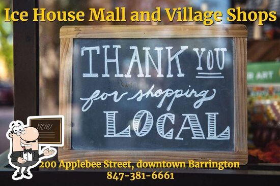 Menu at Ice House Mall & Village Shops, Barrington