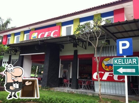 Menu at CFC restaurant, Cipocok Jaya, Rest Area KM. 68