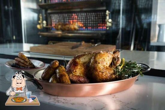 Menu at Pollo rotisserie restaurant, Geelong West