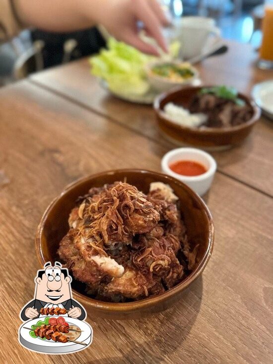 Menu at Prik Hom restaurant, San Francisco