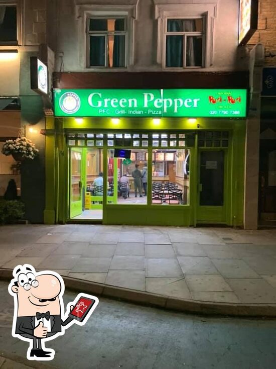Menu at Green Pepper Stepney Green restaurant, London