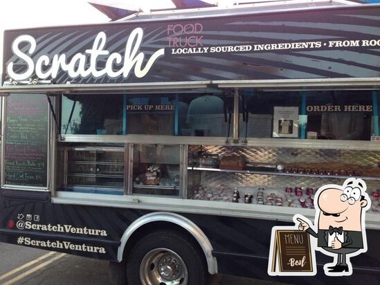 Carta de Scratch Food Truck, Oxnard