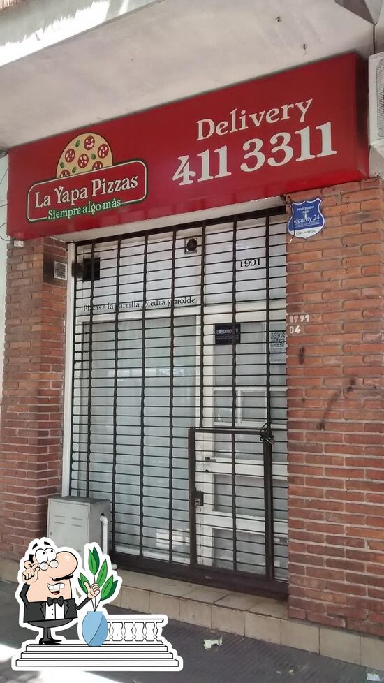 Menu at La Yapa Pizzas pizzeria, Rosario, Tucumán 1991