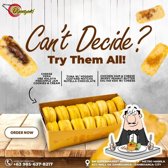 Obanyaki Japanese Cake, Mandaluyong - Restaurant menu, prices and reviews