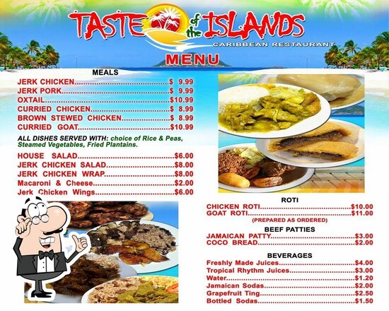 Taste Of The Islands Charleston. SC, Charleston - Restaurant menu ...