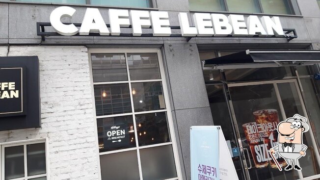 Menu at CAFFE LEBEAN cafe, Seoul, 7 Eonju-ro 85-gil
