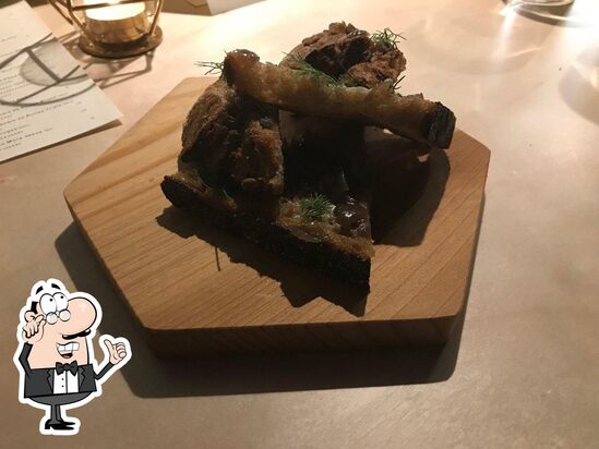 Menu at Marrow restaurant, Detroit