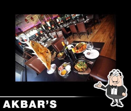 Menu at Akbar's Restaurant, Birmingham, 184 Hagley Rd