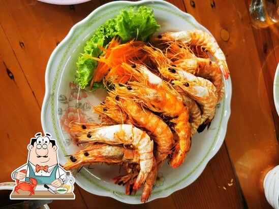 Menu at Khrua Lung Ho Seafood restaurant, Ban Khlong Suan