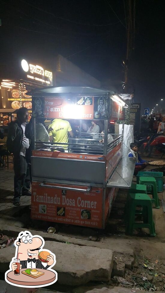 Menu at New Tamilnadu Dosa Corner (Anna South Indian Dosa Point), Mathura