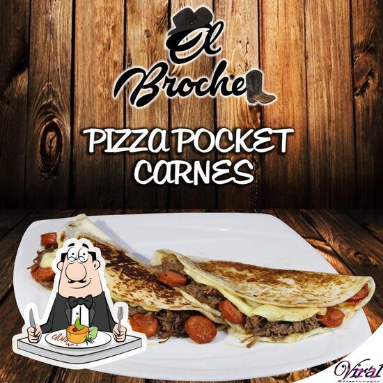 Menu at EL BROCHE restaurant, Monterrey