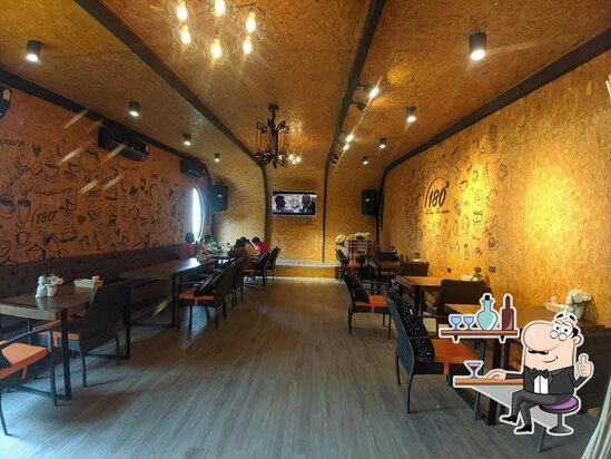 Menu at 180° Café cafe, Khao Kho