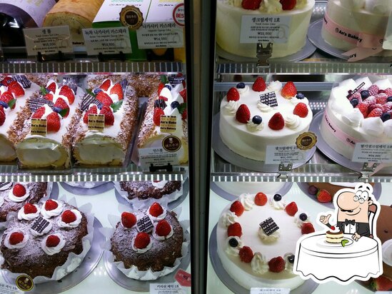 Menu at An's Bakery, Incheon, Cheonghak-dong