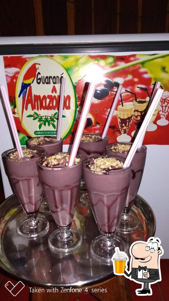 Menu at Guaraná D'Amazônia restaurant, Brazil