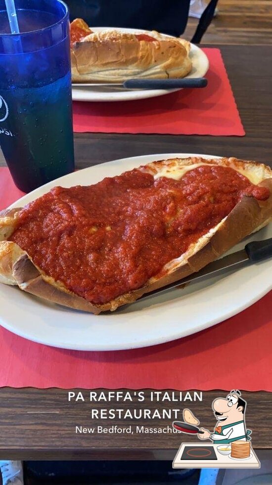 Menu at Pa Raffa's Italian Restaurant, New Bedford