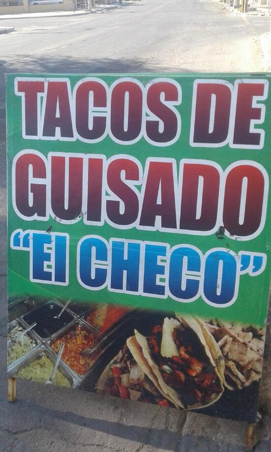 Tacos de Guisado "El Checo", Mexicali - Restaurant menu, prices and reviews