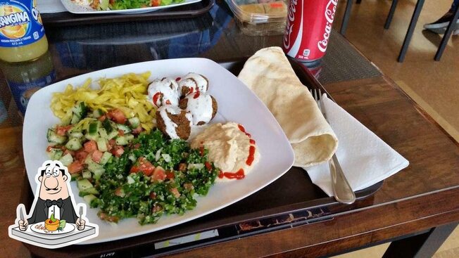 Menu at Nabil Middle East Fast Food, Hamilton