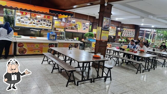 Menu at Warung Nasi Alam Sunda restaurant, Bogor, Jl. Raya Puncak ...