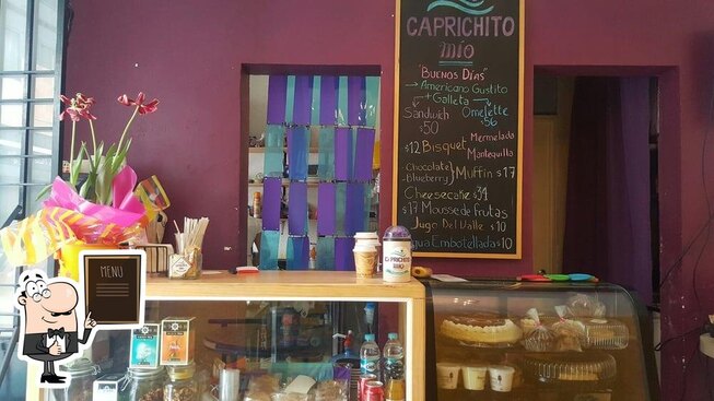 Menu at Caprichito Mío Frappetería desserts, Mexico City
