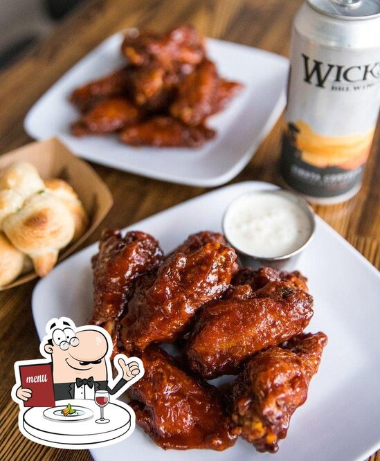 Menu at Wing Room restaurant, Corona