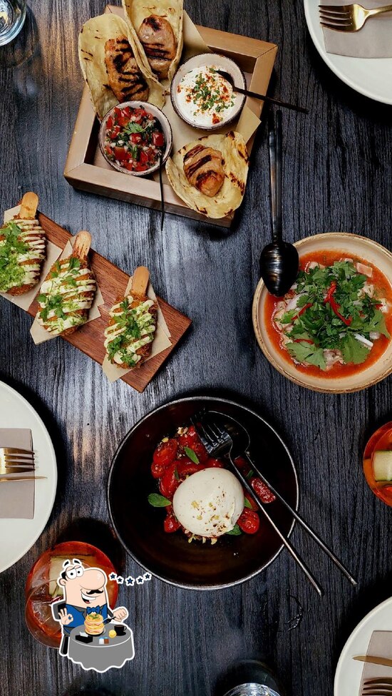 Menu at Geco Athens, Athens