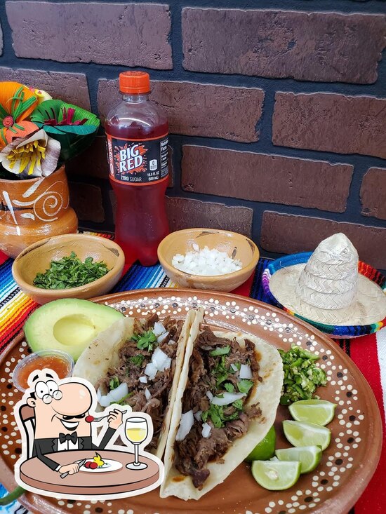 Menu at Taco Chacks restaurant, Laredo