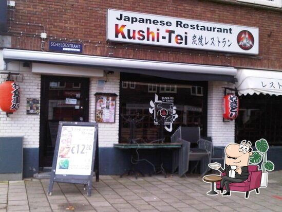 Menu at Kushi-Tei of Tokyo, Amsterdam
