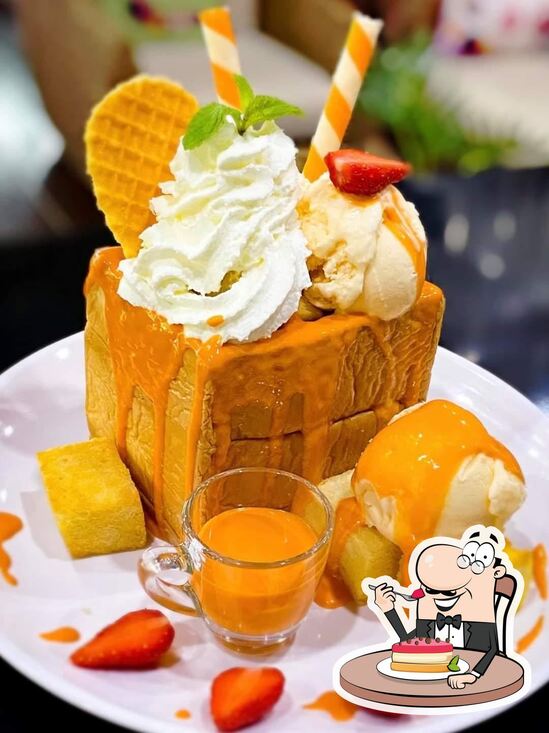 Menu at Tawan Cafe, Phitsanulok