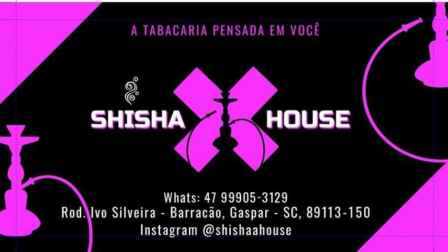 Menu em Shisha House, Gaspar